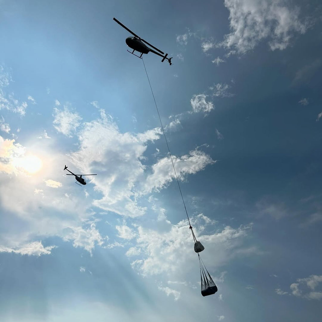 Helicopter Cargo Nets – Barry Cordage